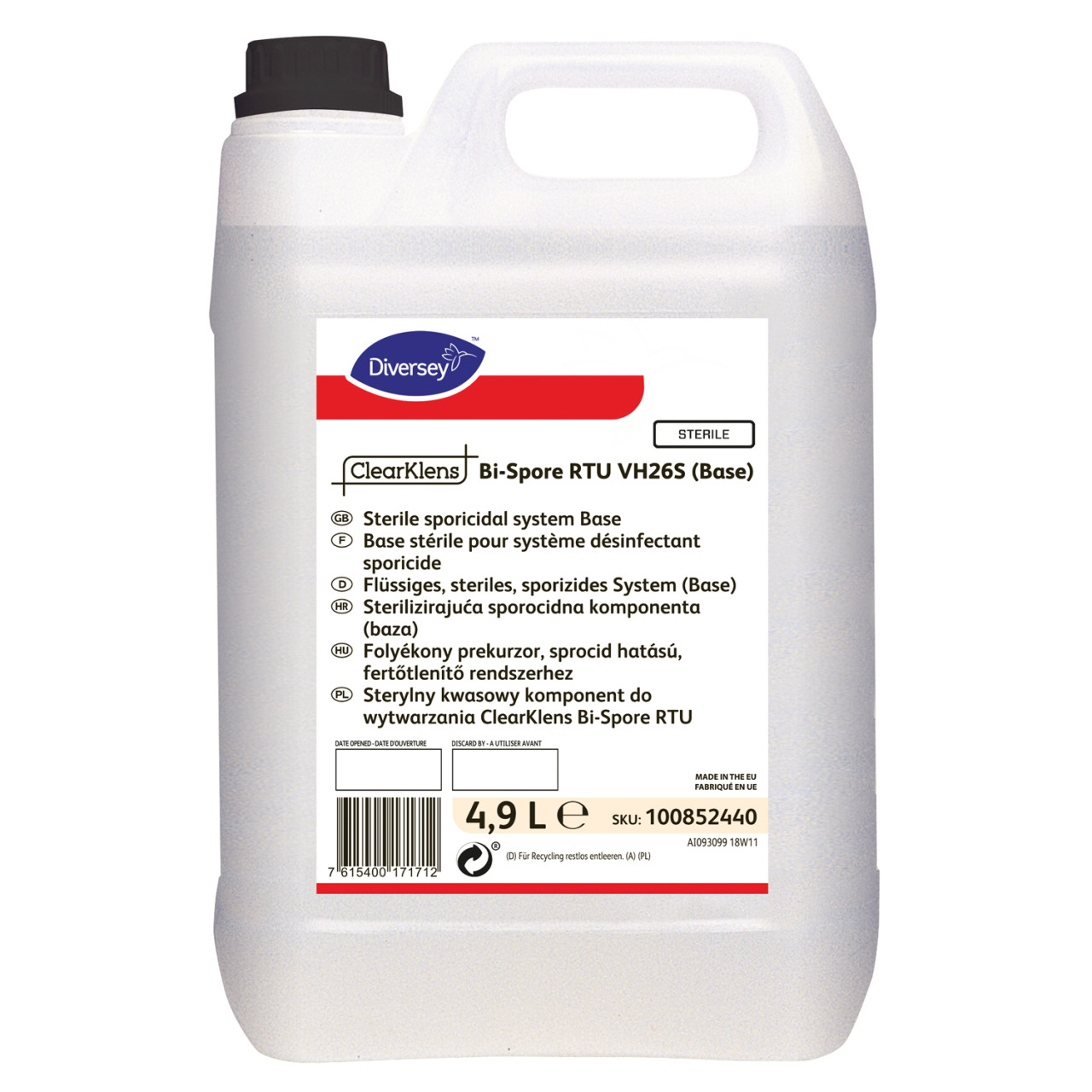 Desinfektionsmittel ClearKlens Bi-Spore RTU